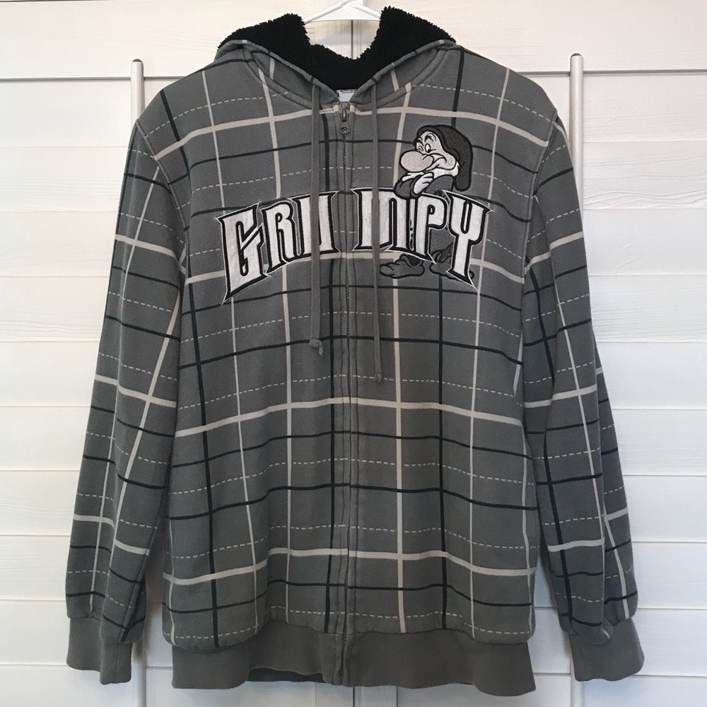 Disneyland Park Disney Grumpy Hoodie Small - Gem